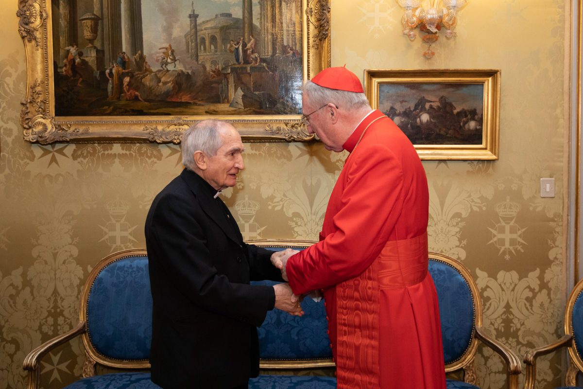Cerimonia in onore del Cardinale Arthur Roche, Balì di Gran Croce di ...