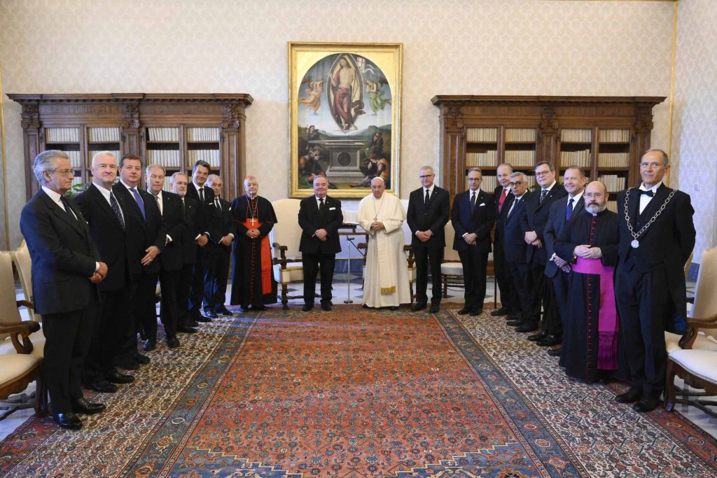 The Grand Master and the Order's Delegation received in audience by ...